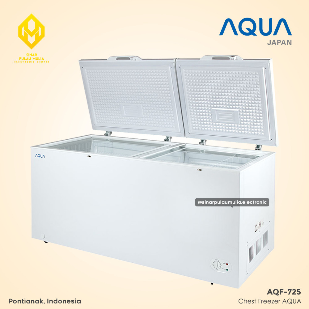 Jual Aqua Chest Freezer Box 719 Liter - AQF-725 EC / AQF 725 EC / AQF725EC / AQF 725EC / AQF725 ...