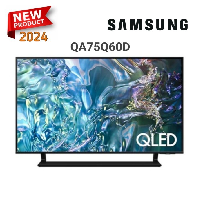 Jual SAMSUNG QLED 75Q60D / QA75Q60D 4K Smart Tv 75 Inch 2024 series | Shopee Indonesia