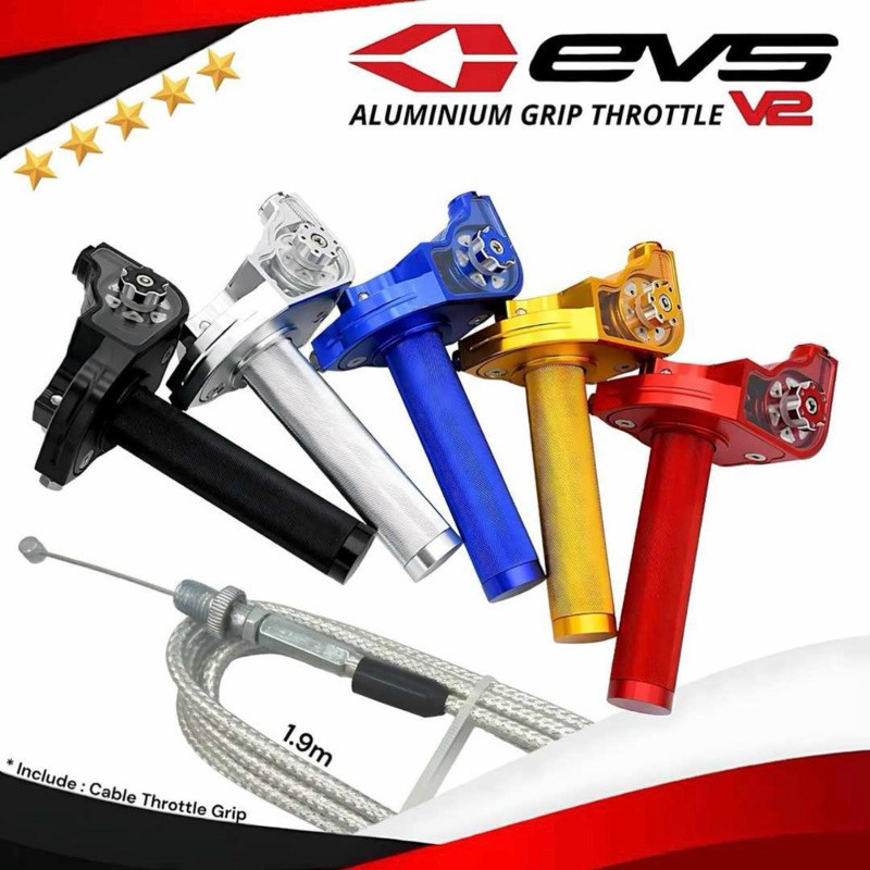 Jual Gas Spontan EVS V1 V2 ROLLER FULL CNC Plus Kabel Gas 1.9M Poseidon ...