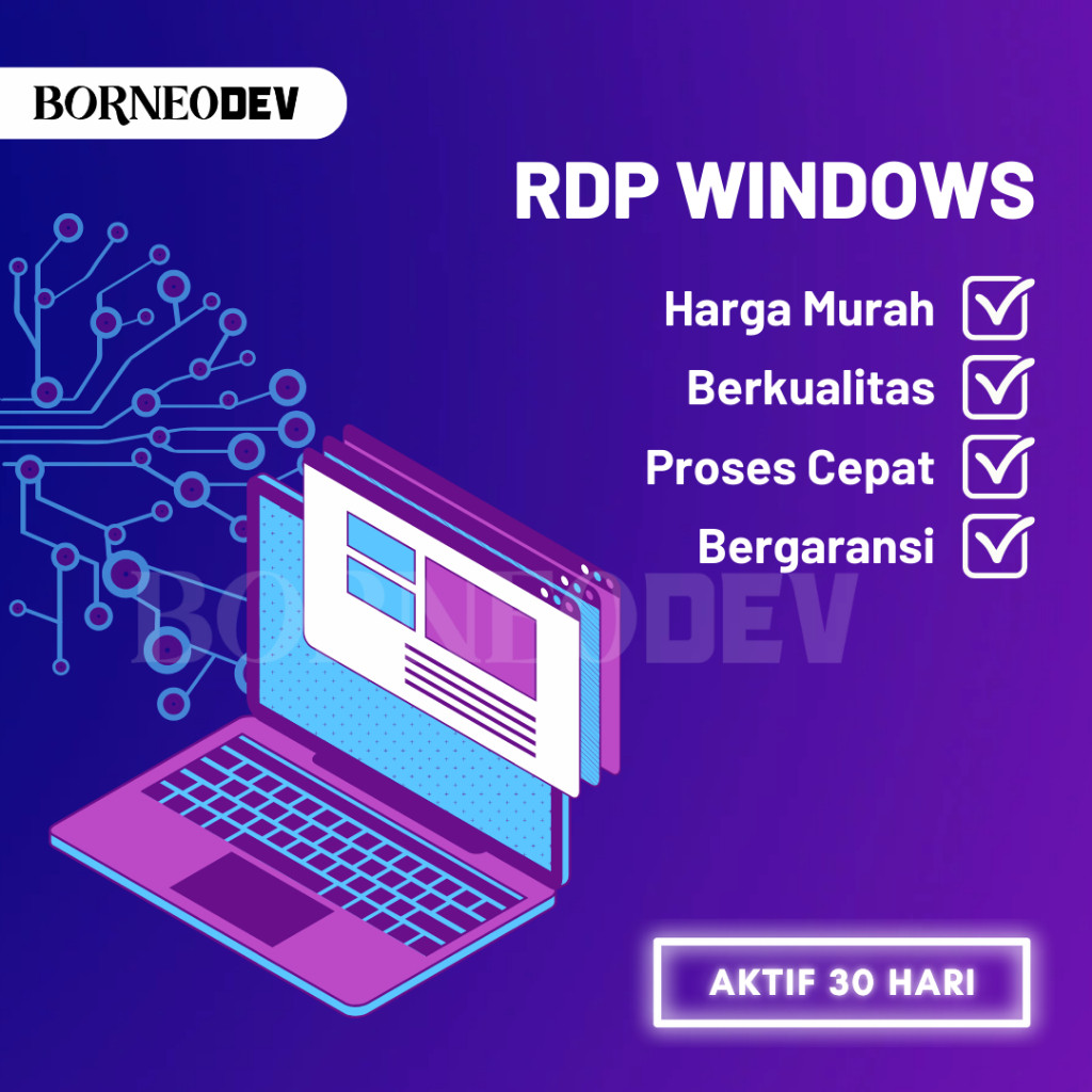 Jual RDP Windows Full Administrator Garansi [Bulanan] | Shopee Indonesia