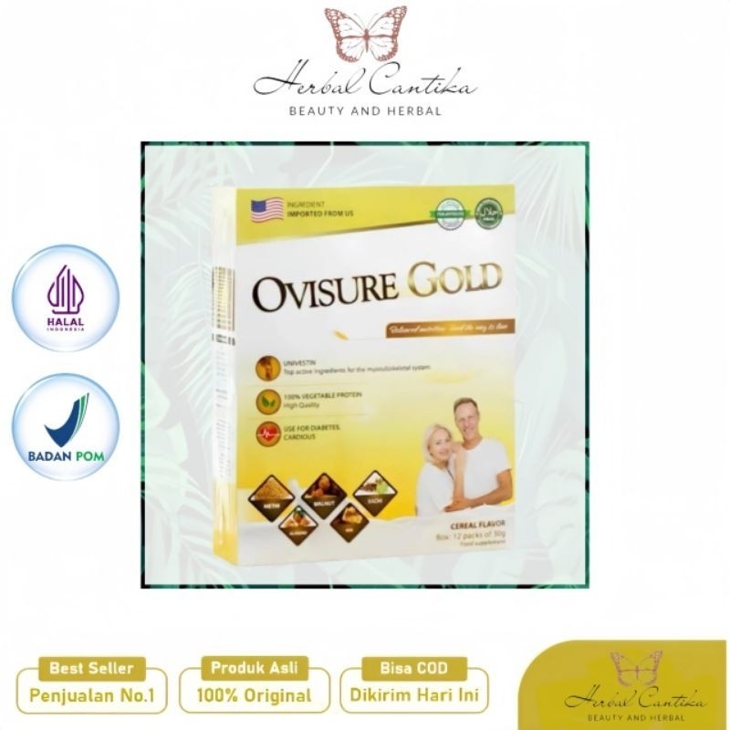 Jual OVISURE GOLD MILK SUSU OBAT TULANG DAN SENDI YG SEHAT 100% ORI Promo By. ECO | Shopee Indonesia