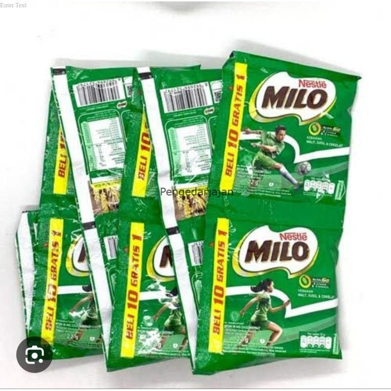 Jual MILO ACTIV-GO Susu Coklat Renceng isi 10pcs 22gram / Susu Milo ...