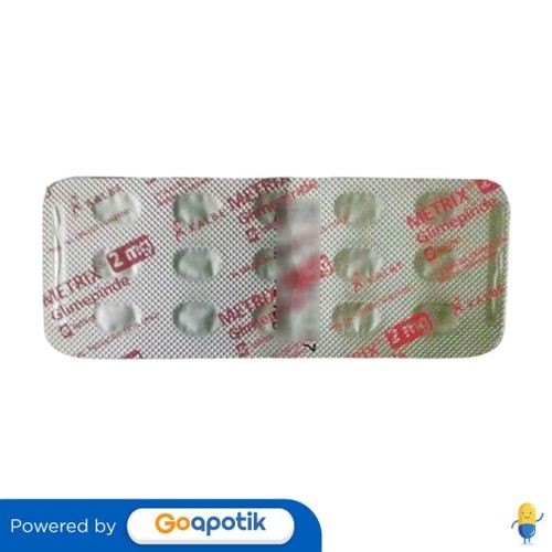 Jual Metrix 2 Mg Strip 15 Tablet | Shopee Indonesia
