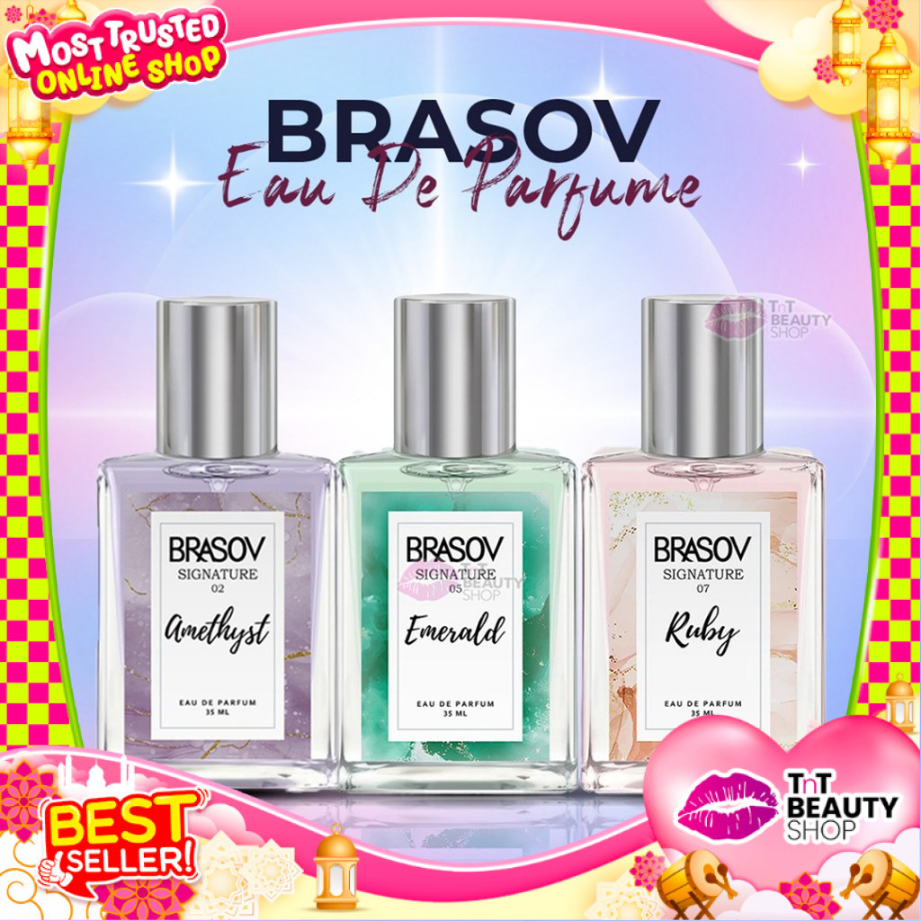Jual BRASOV Eau De Parfume Signature Parfum Spray Halal | Parfum Unisex ...