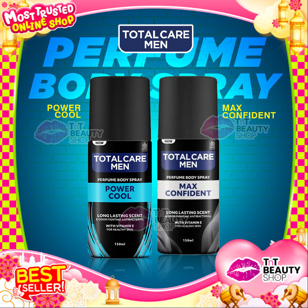 Jual Total Care Men Perfume Body Spray 150ml | TnT Beauty Shop | Shopee ...