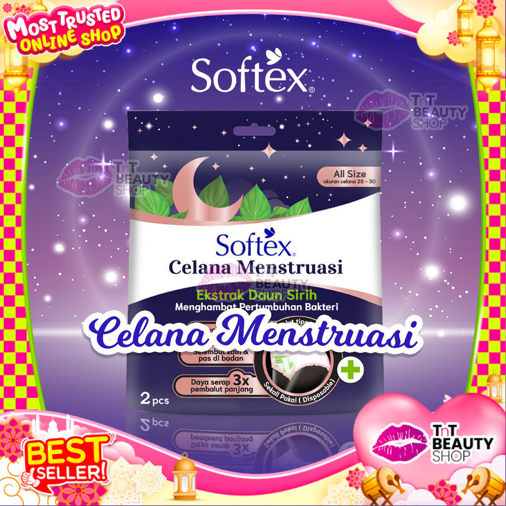 Jual Softex Celana Menstruasi Sachet isi 2 pads - Pembalut Celana | TnT ...