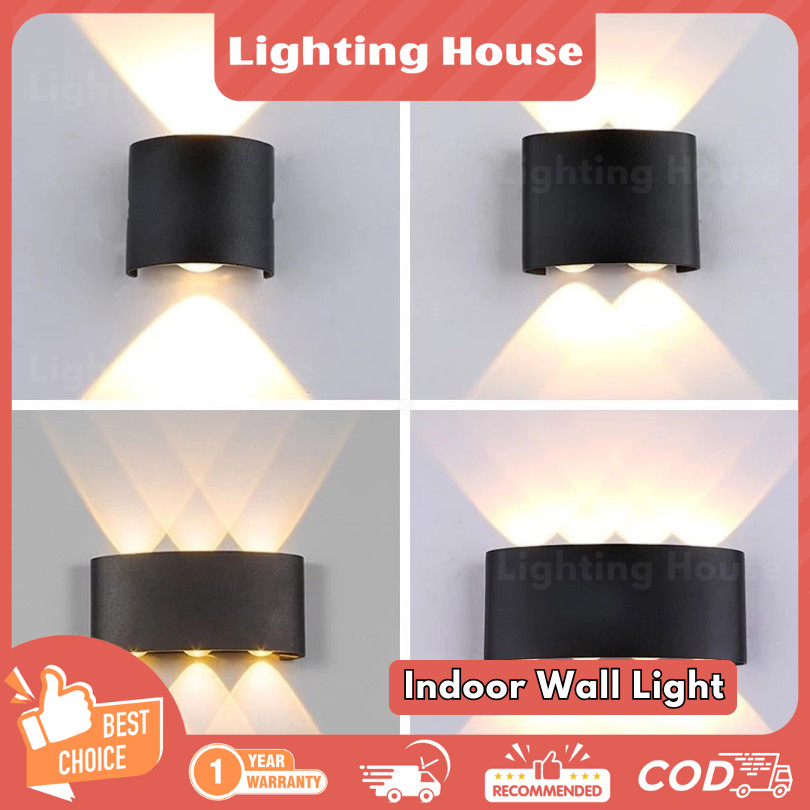 Jual Lighting House(Garansi 1 Tahun) Lampu Dinding Taman Outdoor COB 4 ...