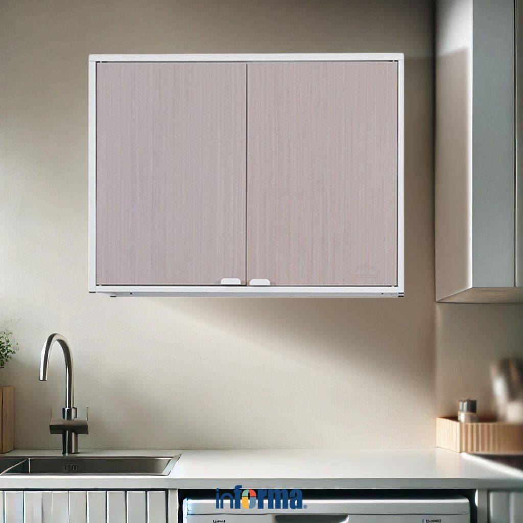 Jual Informa Loris Kabinet Dinding Dapur Metal - Cokelat Beech Wall ...