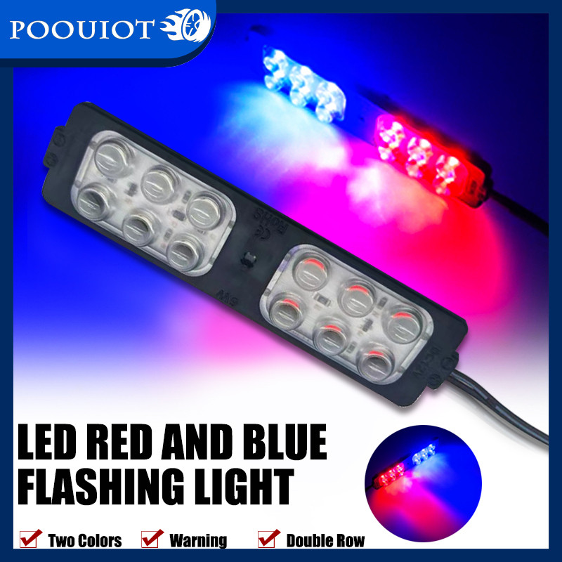 Jual Lampu LED Kolong Plasma Strobe Flash 12 Mata Nyala Kedap Kedip Blitz DC 12 Volt Motor Mobil ...