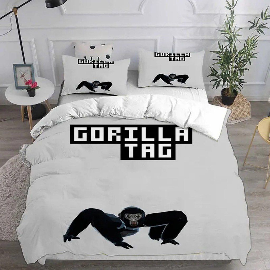 Jual Gorilla Tag Bedding Sets Video Game Design VR Gamer Duvet Cover ...