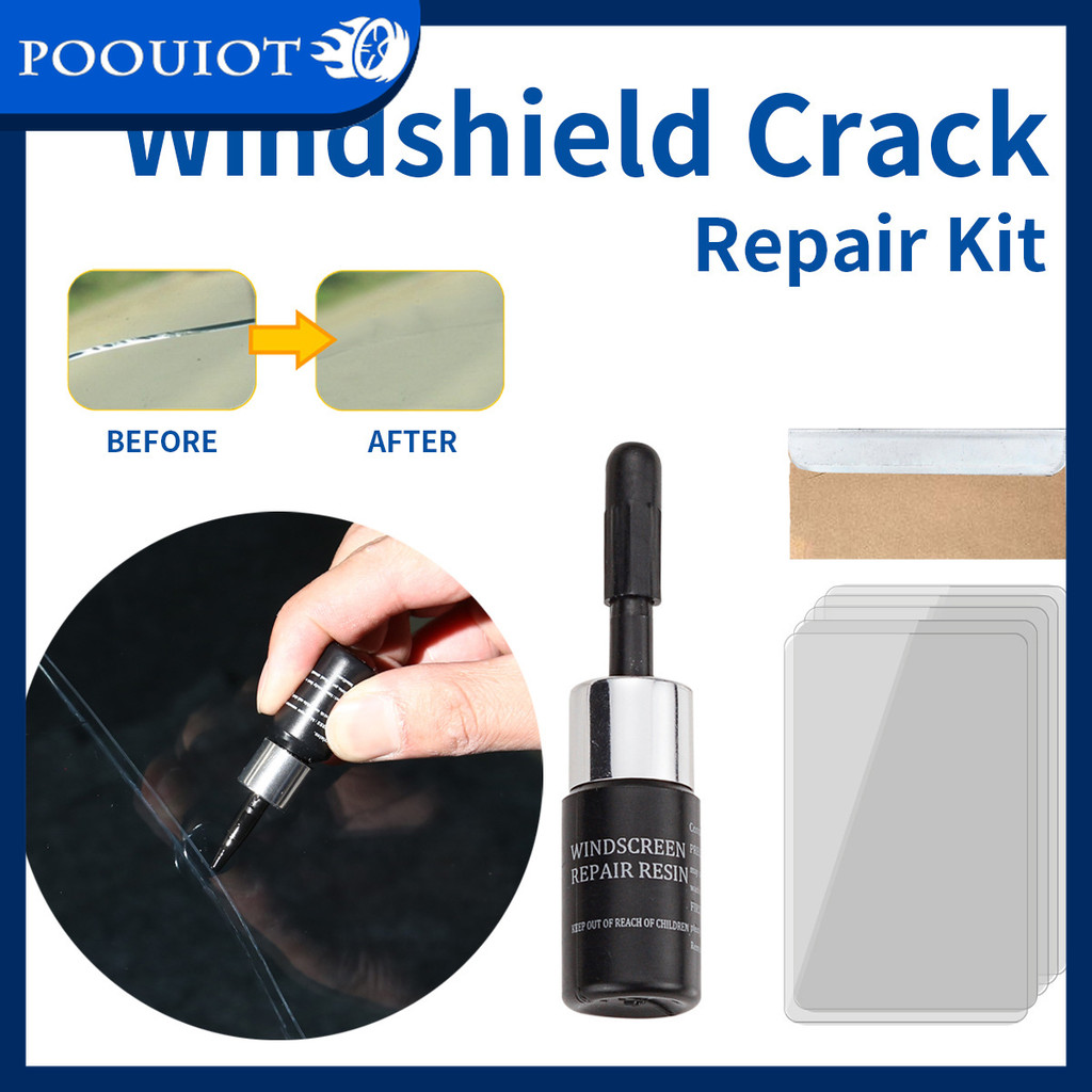 Jual Lem Kaca Retak Mobil Anti Retak Windshield Repair Kit poouiot ...