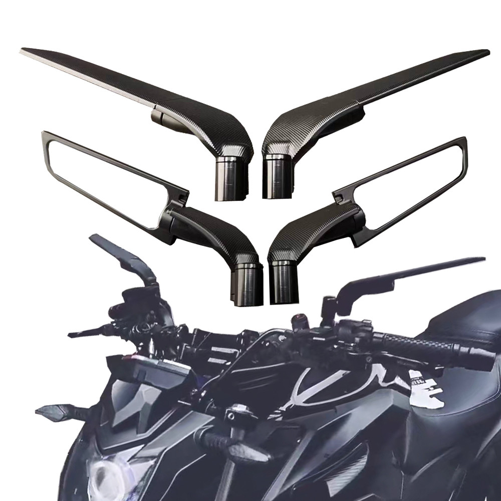 Jual New Cool Modified Universal Rotating Fixed Wind Wing Rearview ...