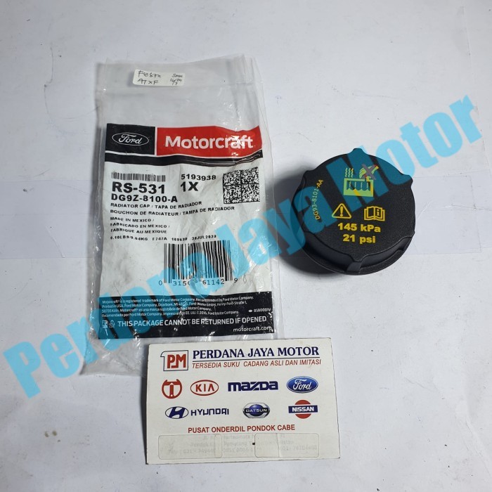 Jual Cap Tutup Tabung Radiator Ford Fiesta Ecosport 1.4 1.5 1.6 1400 ...
