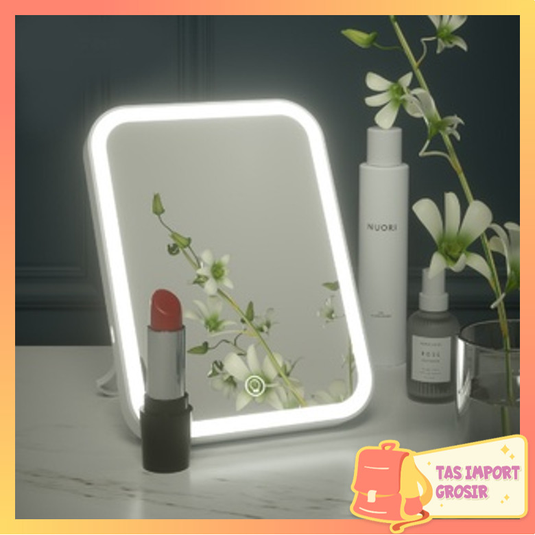 Jual Tas Import - C5287 Cermin Lampu LED Rechargeable Tombol Touch ...
