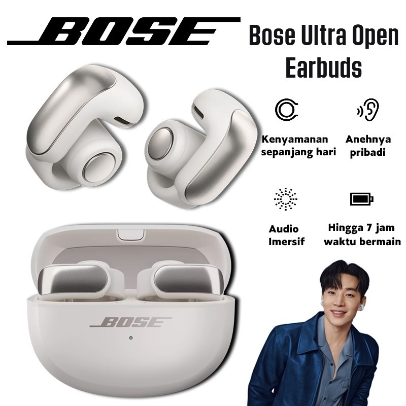 Jual 【100% Original】Bose Ultra Open Earbuds Open Immersive Audio Open ...