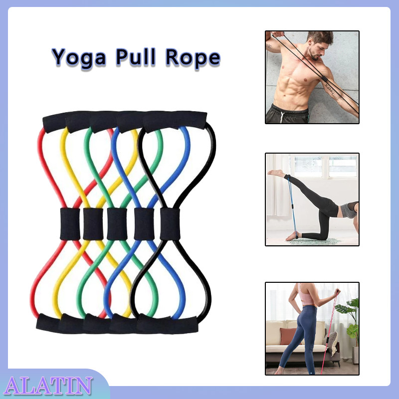Jual Tali Fitness Gym Yoga Resistance Tube Tali Fitness Elastis ...