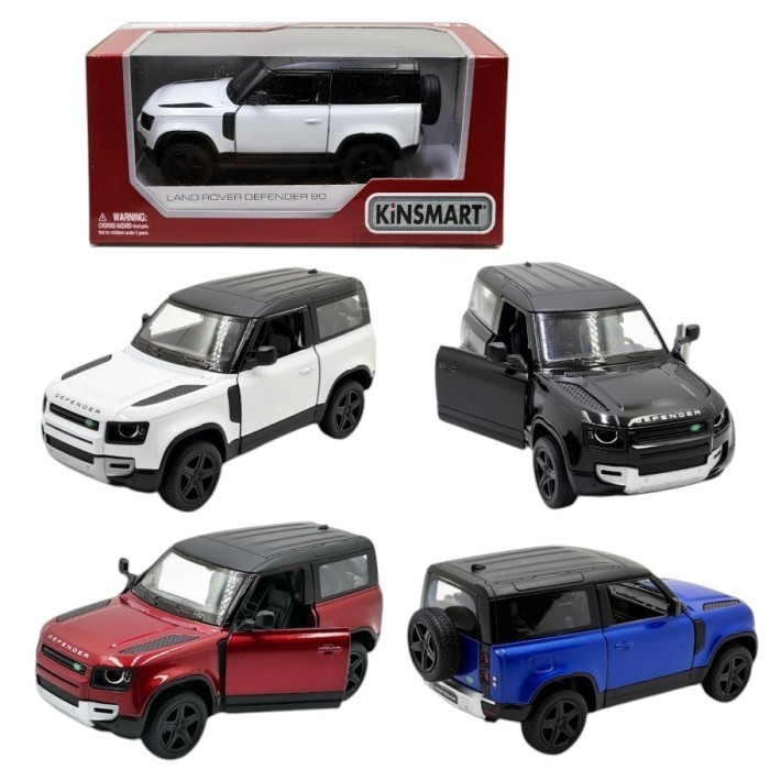 Jual Kinsmart Land Rover Defender 90 1/36 Metal/Pullback/OpenDoor ...