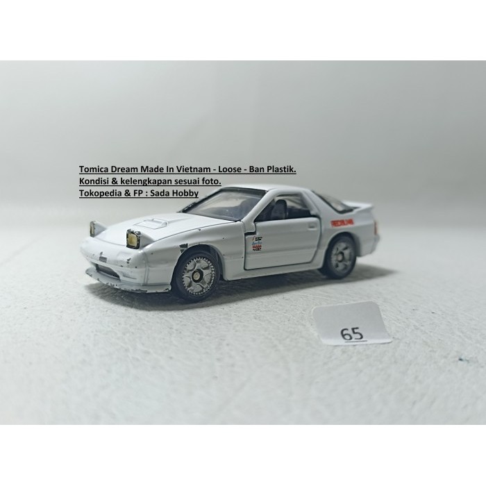 Jual Tomica Dream Initial D Mazda Savanna RX-7 Redsuns FC3S Takahashi Ryosuke Unit Only | Shopee ...
