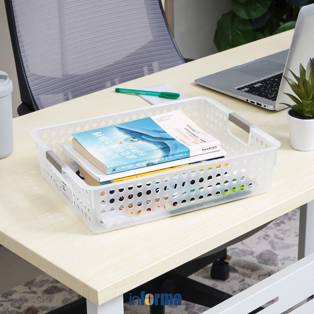 Jual Informa Dotty Keranjang Penyimpanan Storage Basket Kotak ...
