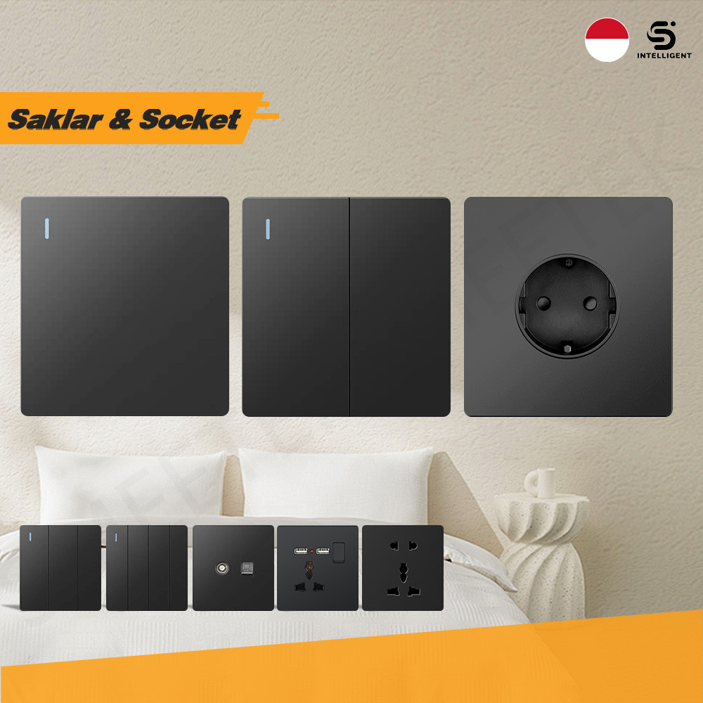 Jual Sakelar Stop Kontak Saklar Lampu Saklar Sakelar Rumah Gabungan ...