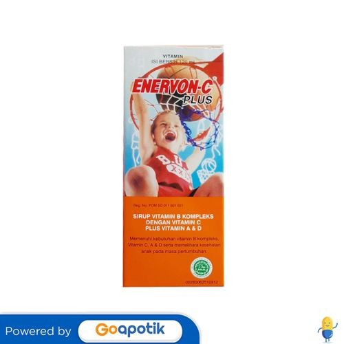 Jual Enervon C Plus Sirup 120 Ml | Shopee Indonesia