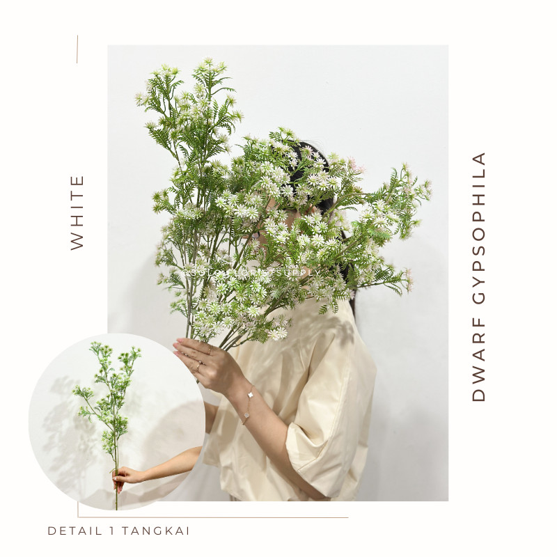 Jual DWARF GYPSOPHILA Artificial Baby's Breath artifisial bunga palsu ...