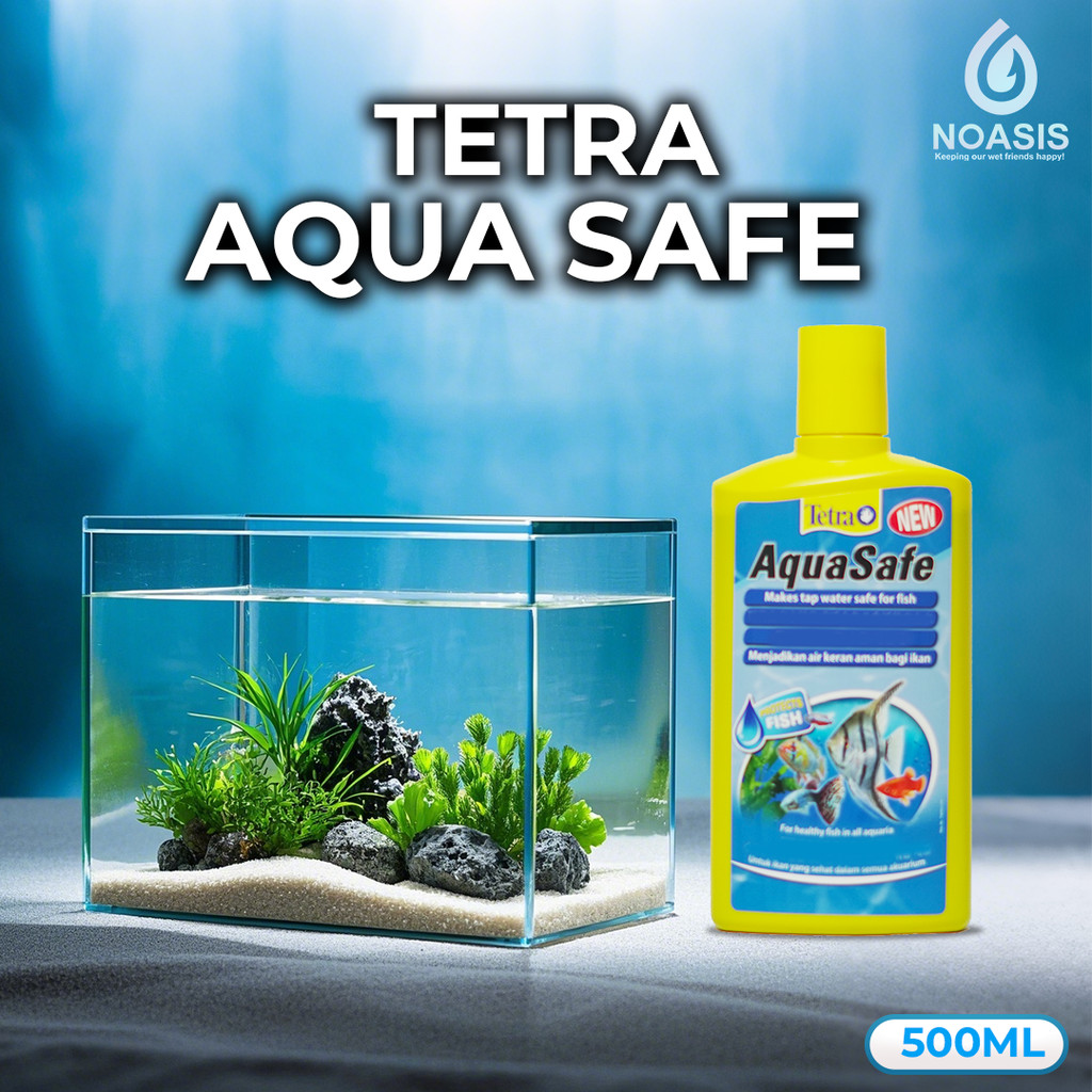 Jual TETRA AQUASAFE Aqua Safe 500 Ml Penjernih Air Akuarium dan Penetral Air Aquarium | Shopee ...