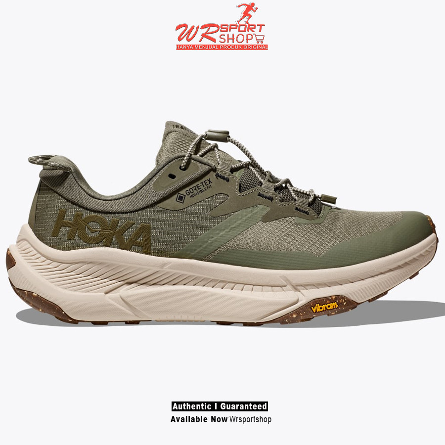 Jual Sepatu Gunung Pria Hoka Transport GTX Slate Oat Milk ORIGINAL ...
