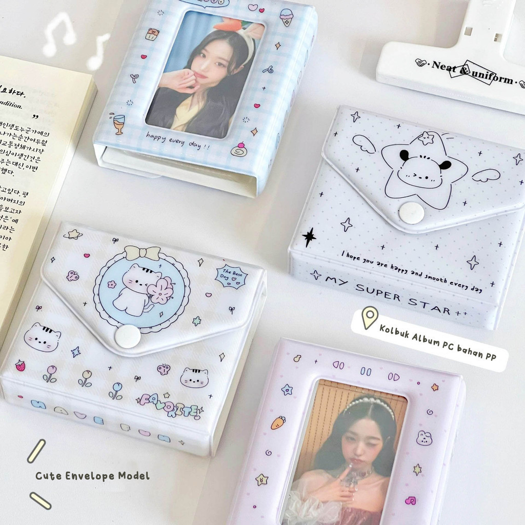 Jual SHINSDAY Kolbuk Envelope Collect Book Amplop Bahan PP Photocard ...