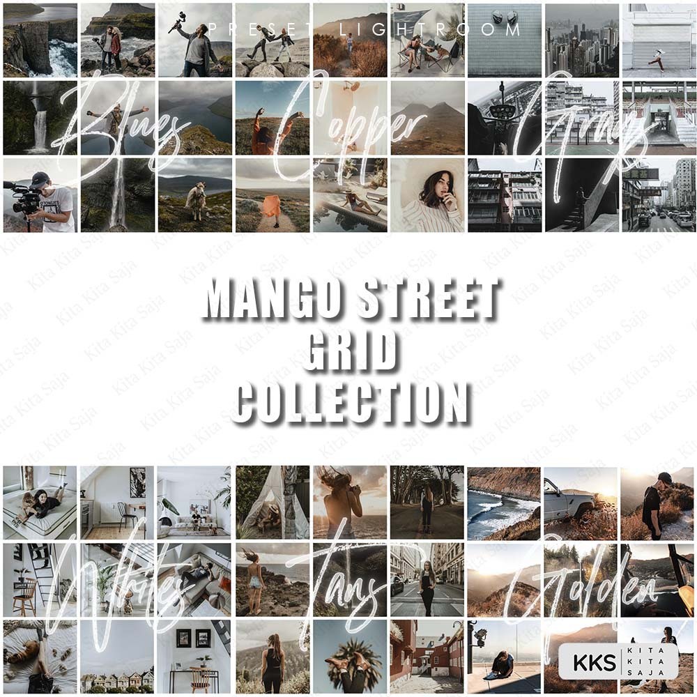 Jual Preset Lightroom Premium Mango Street Grid Collection - Android iOS PC | Shopee Indonesia