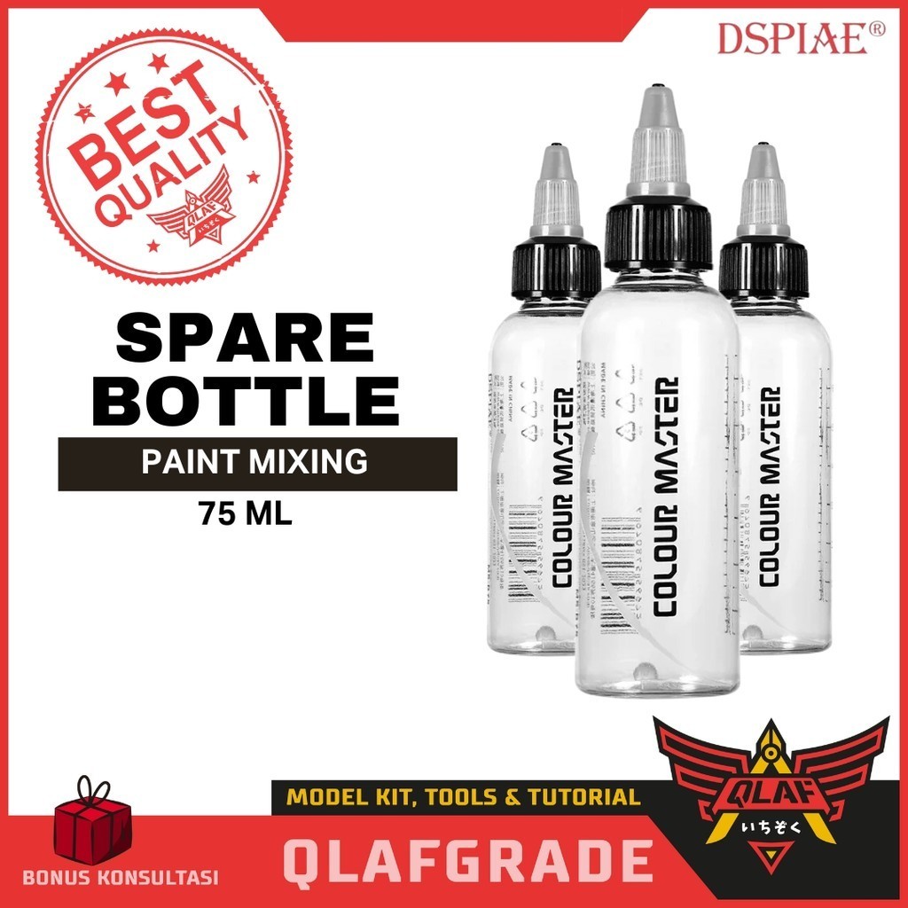 Jual Spare Bottle Mixing Bottle DSPIAE Storage Bottle 75ml | Shopee ...
