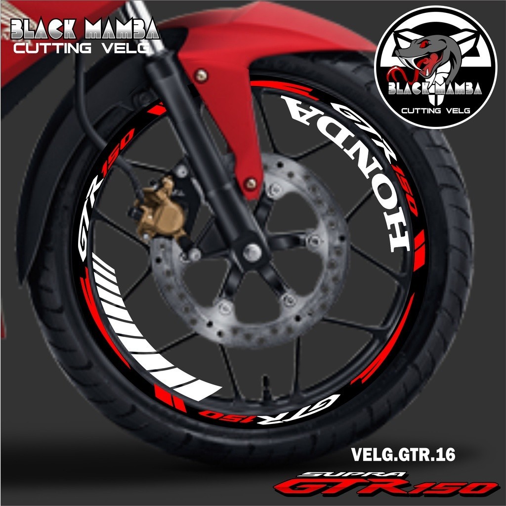 Jual (COD) CUTTING STICKER VELG GTR - STIKER LIS LIST VARIASI BAN/VELG ...