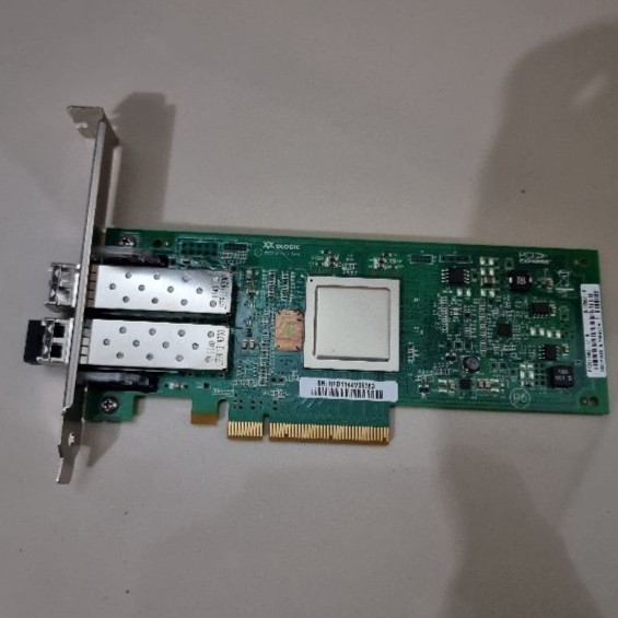 Jual Qlogic QLE2562 Dual Port 8Gbps Fiber Channel PCIe Host Bus Adapter ...