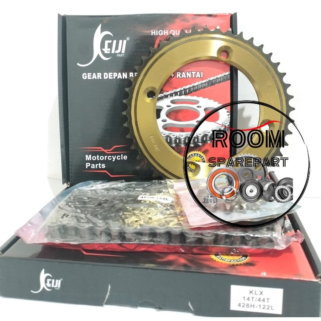 Jual Gear Paket Baja Gear Set KLX 150 TRAIL 428H 122L 44T/14T Merk ...