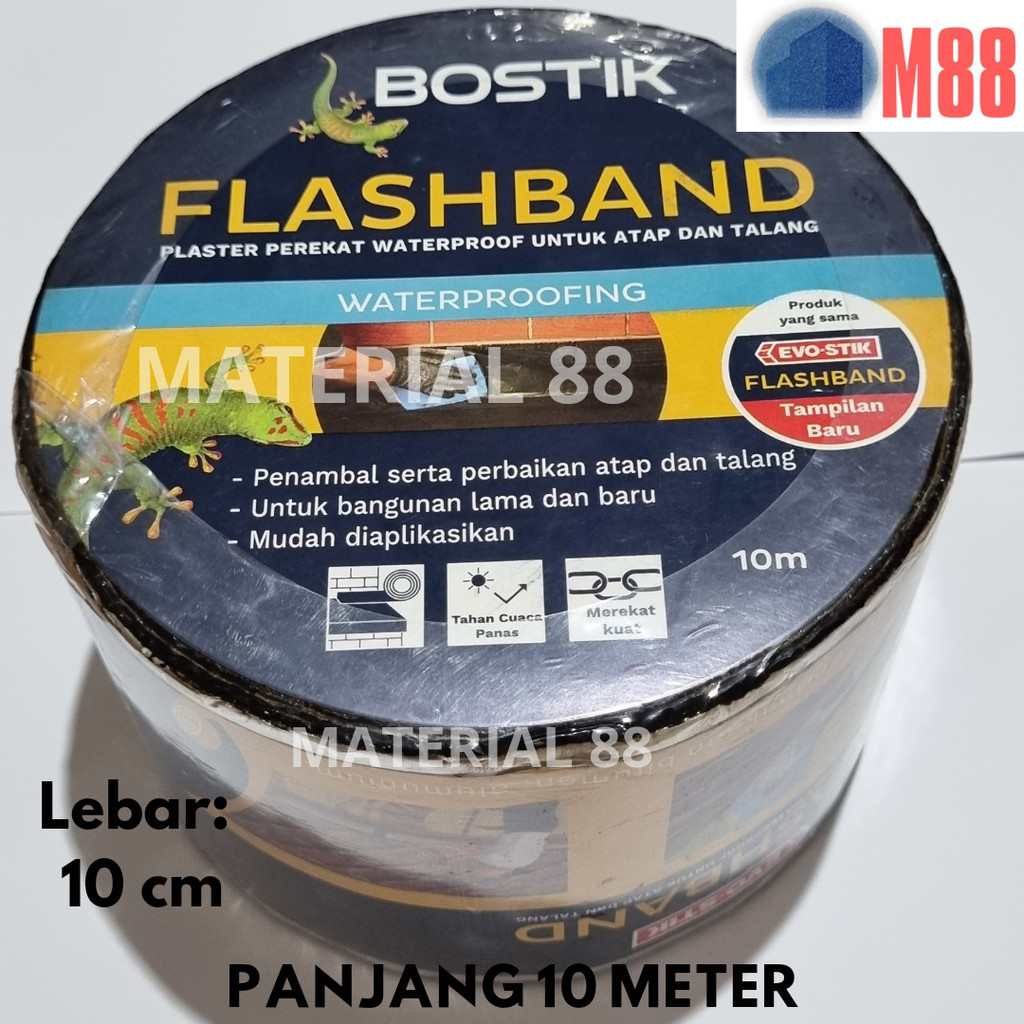 Jual Flashband 10 cm per Rol - Penutup Bocor Atap Talang Flash Band ...