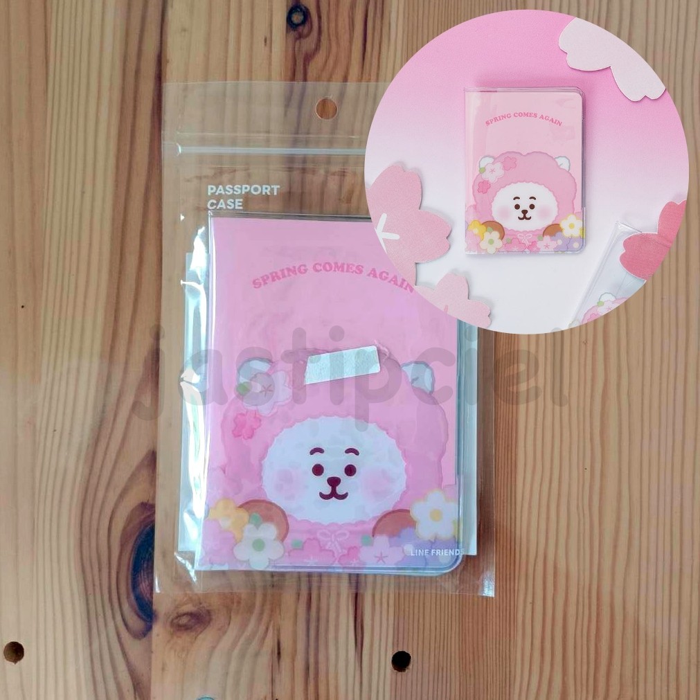 Jual SPRING DAYS RJ Transparent Pocket Passport Case - BT21 | Shopee ...