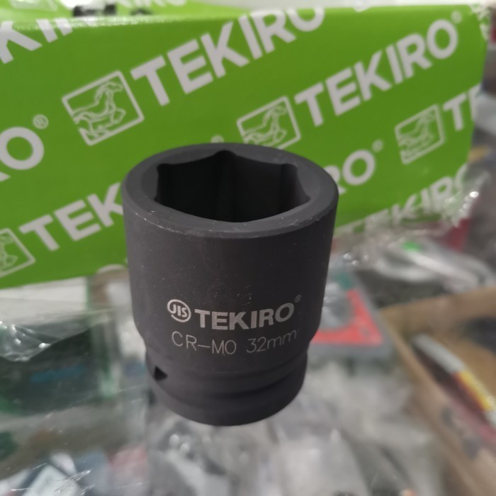 Jual Mata sok impact 32 mm 3/4" TEKIRO 6pt mata kunci shock socket sock pukul 32mm | Shopee ...