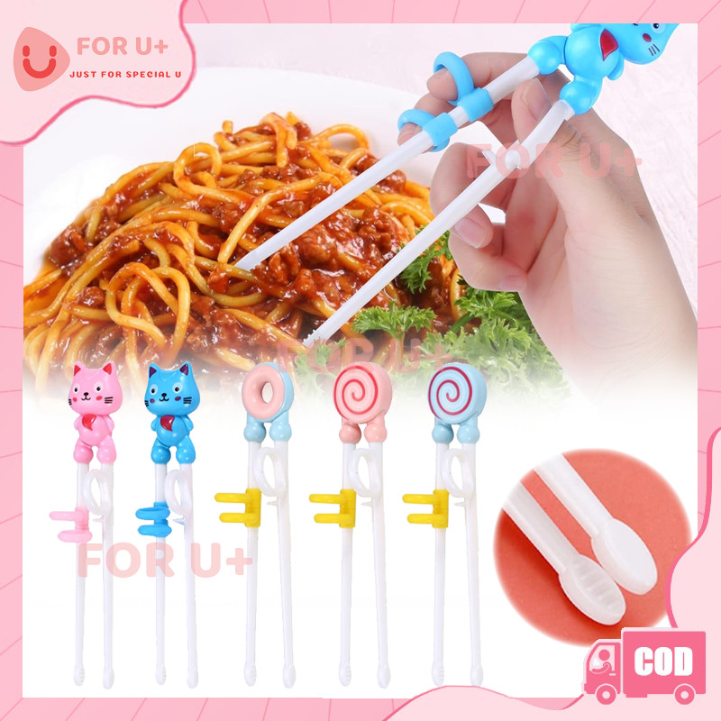 Jual Sumpit Anak-anak Belajar Makan / Children Training Chopsticks ...
