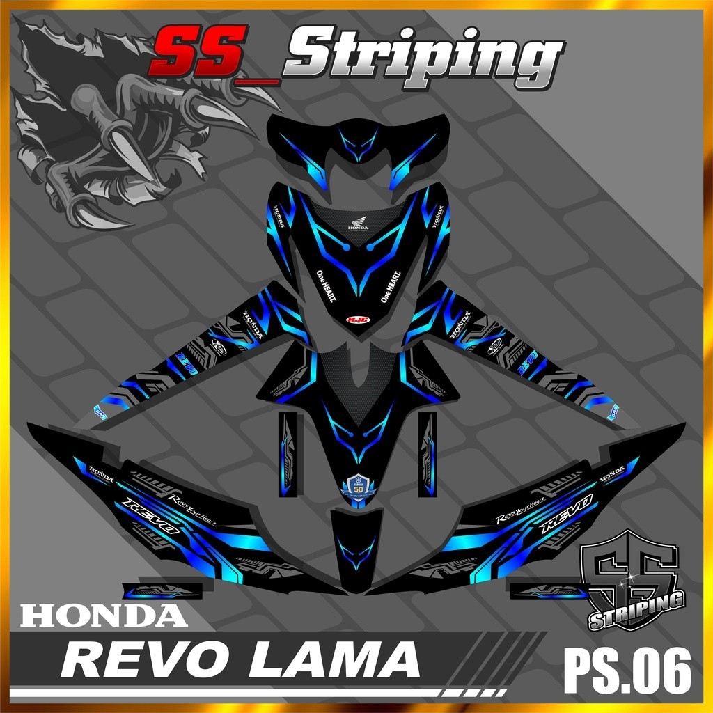Jual Decal Sticker Full Body Revo Lama/Old - Sticker Full Body Revo ...