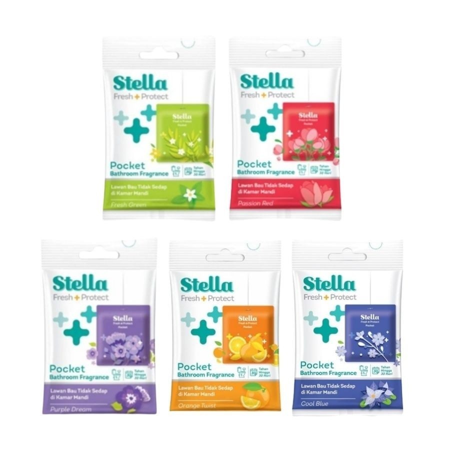 Jual Stella Fresh Pocket Bathroom 10 gr Pengharum Kamar Mandi Stella ...