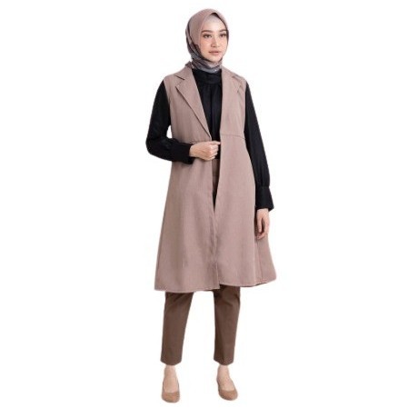 Jual Pakaian Wanita Kekinian Terbaru Blazer Outer Polos Modis Trendy ...