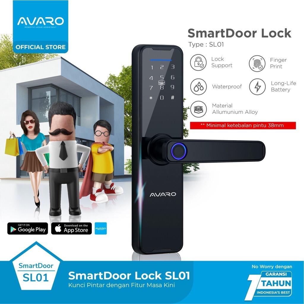 Jual avaro smart door lock SL01 Kunci Pintu Digital Smart Lock | Shopee Indonesia