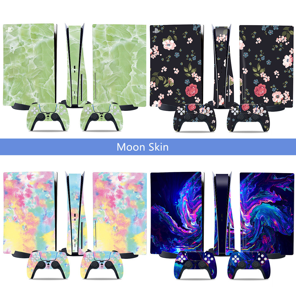 Jual Console Skin for PS5 Disc Sticker Decal for PS5 Disc Protective ...