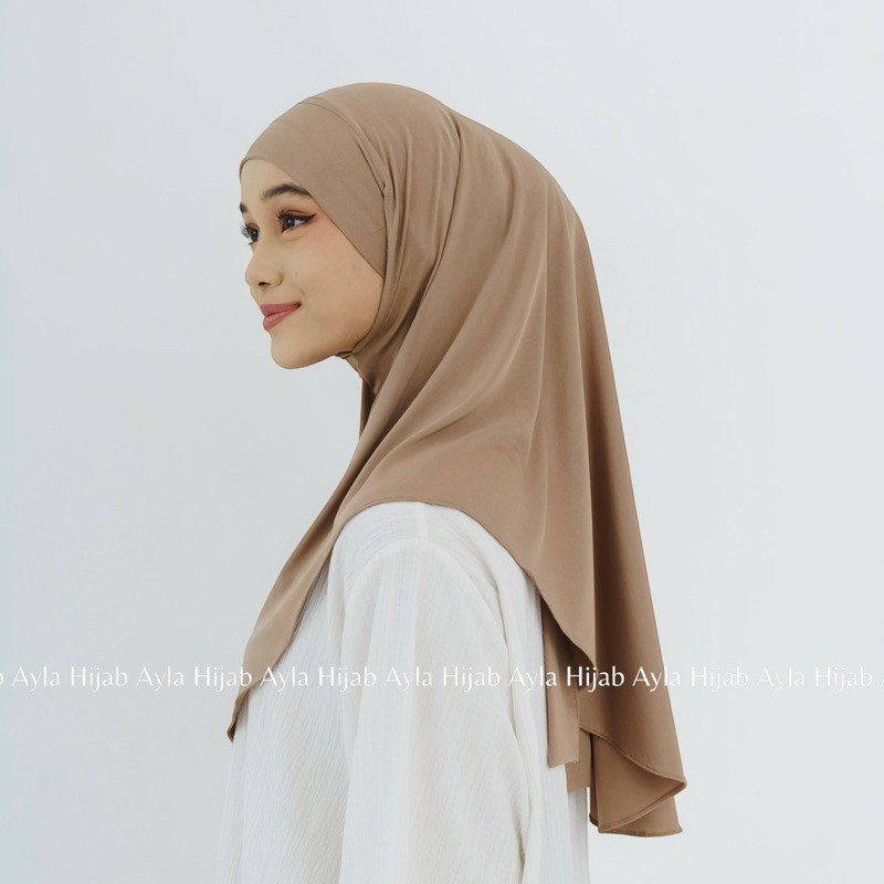 Jual Bergo Tali French Instan Daily Melayu Hijab Bergo Malay Instan ...
