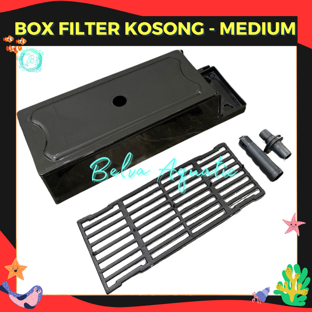 Jual Box Filter Atas MEDIUM Untuk Aquarium 30-60cm Kotak Kosong Top ...