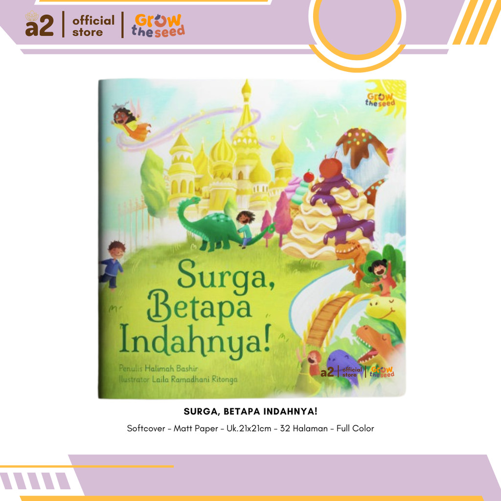 Jual [Grow The Seed] Surga, Betapa Indahnya GTS Penulis Halima Bashir ...