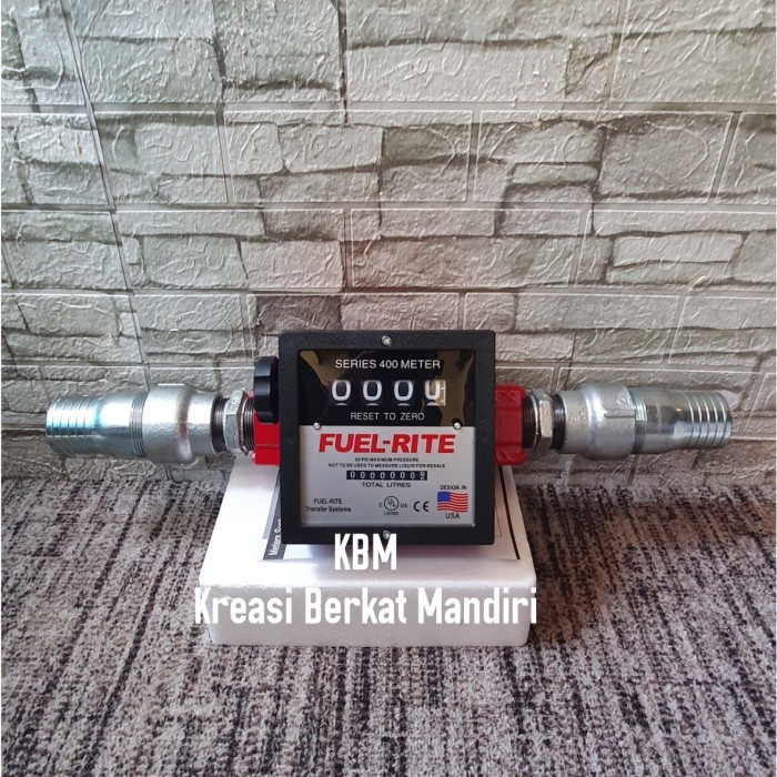 Jual FLOW METER SET 2" INCH DN50 MM/ METERAN SOLAR 2 INCH DN50 MM FUEL ...