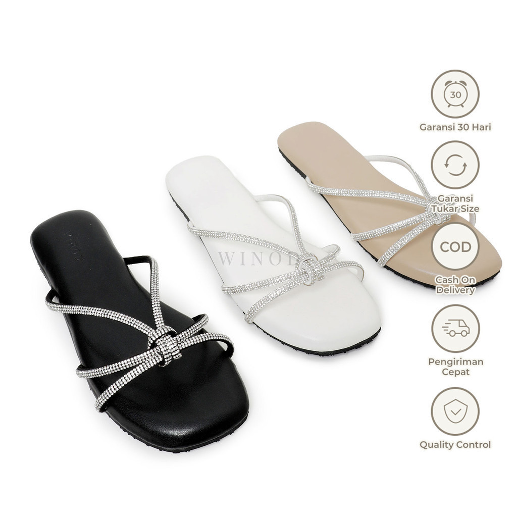 Jual WINOD - Elizabeth Sandal | Shopee Indonesia