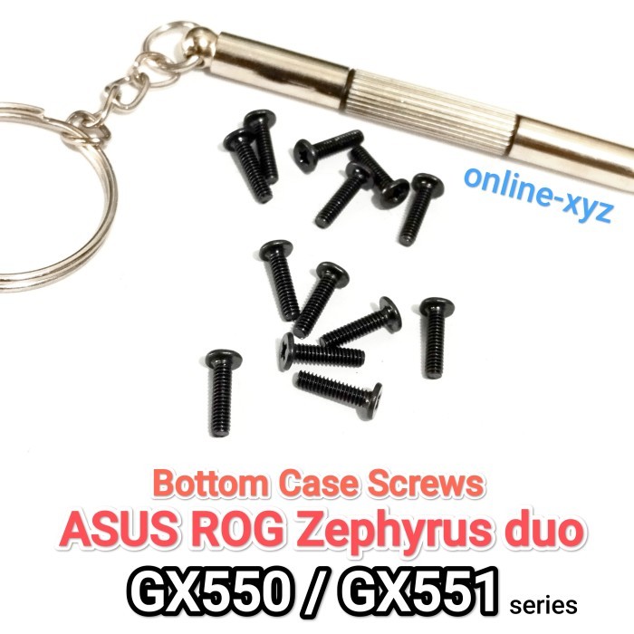 Jual baut sekrup casing ASUS ROG GX550 GX551 GX551Q GX551QR GX551QS ...