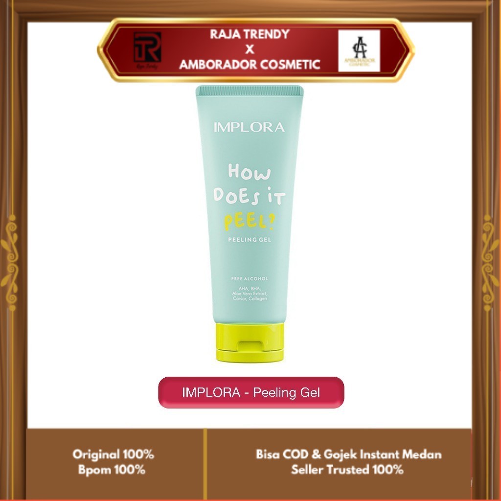 Jual IMPLORA - HOW DOES IT PEEL ( 50 | 100 g ) - Peeling Gel Eksfoliasi ...
